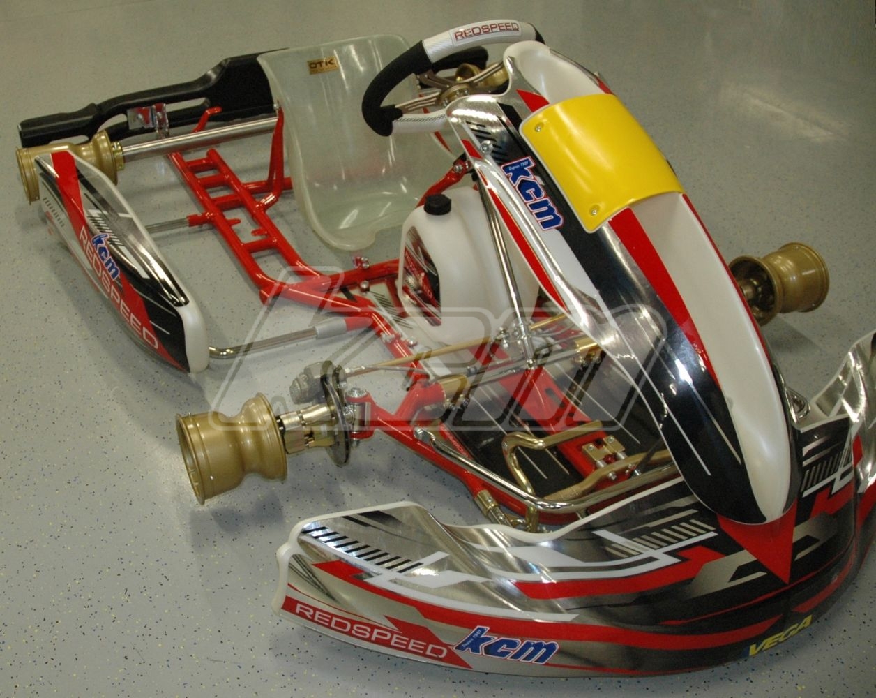 CHASSIS OTK DD2 REDSPEED RX R (BSS ø180mm) - KCM vente de karts et ...